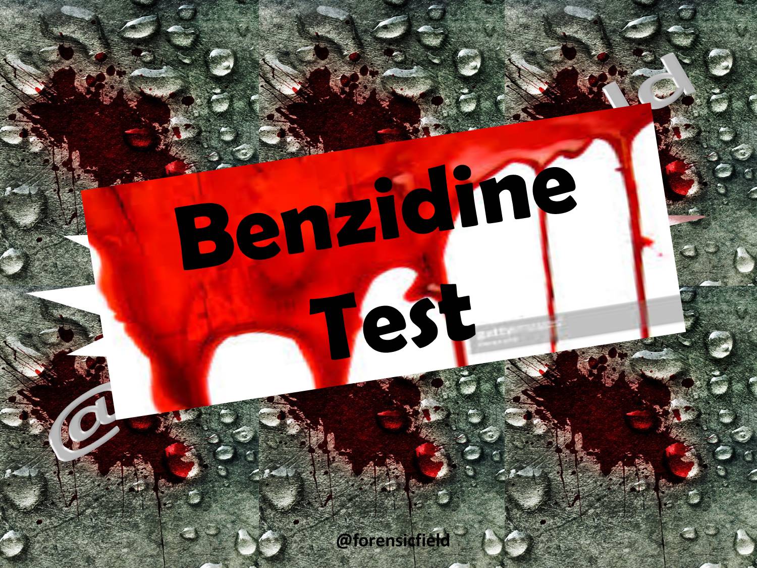 Benzidine Test - Forensic's blog