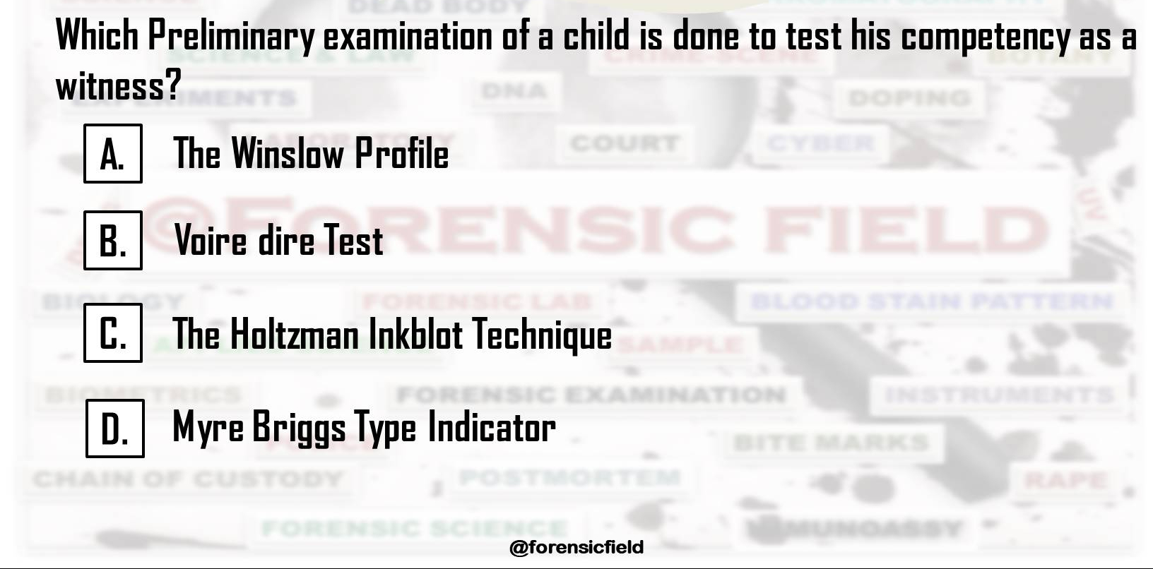 Child as a Witness - Forensic's blog