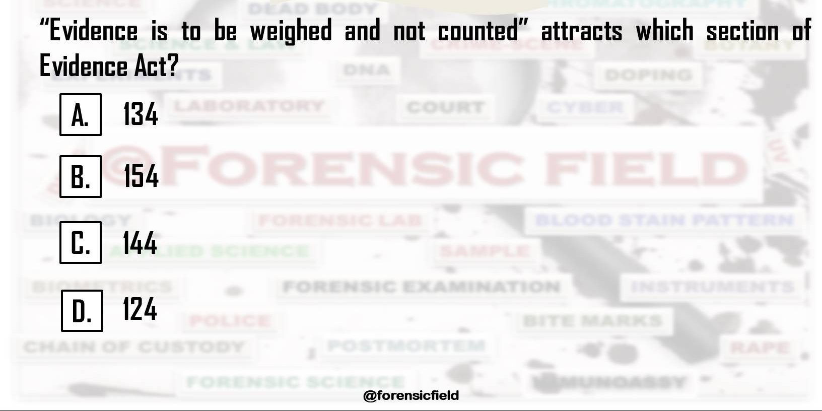 Number of Witness - Forensic's blog