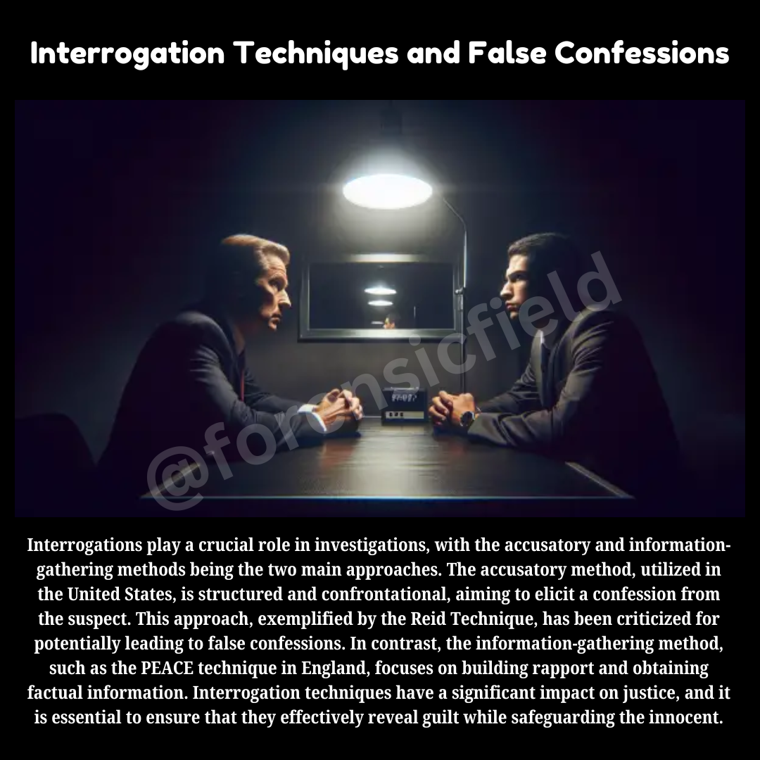 Interrogation Techniques and False Confessions - Forensic's blog