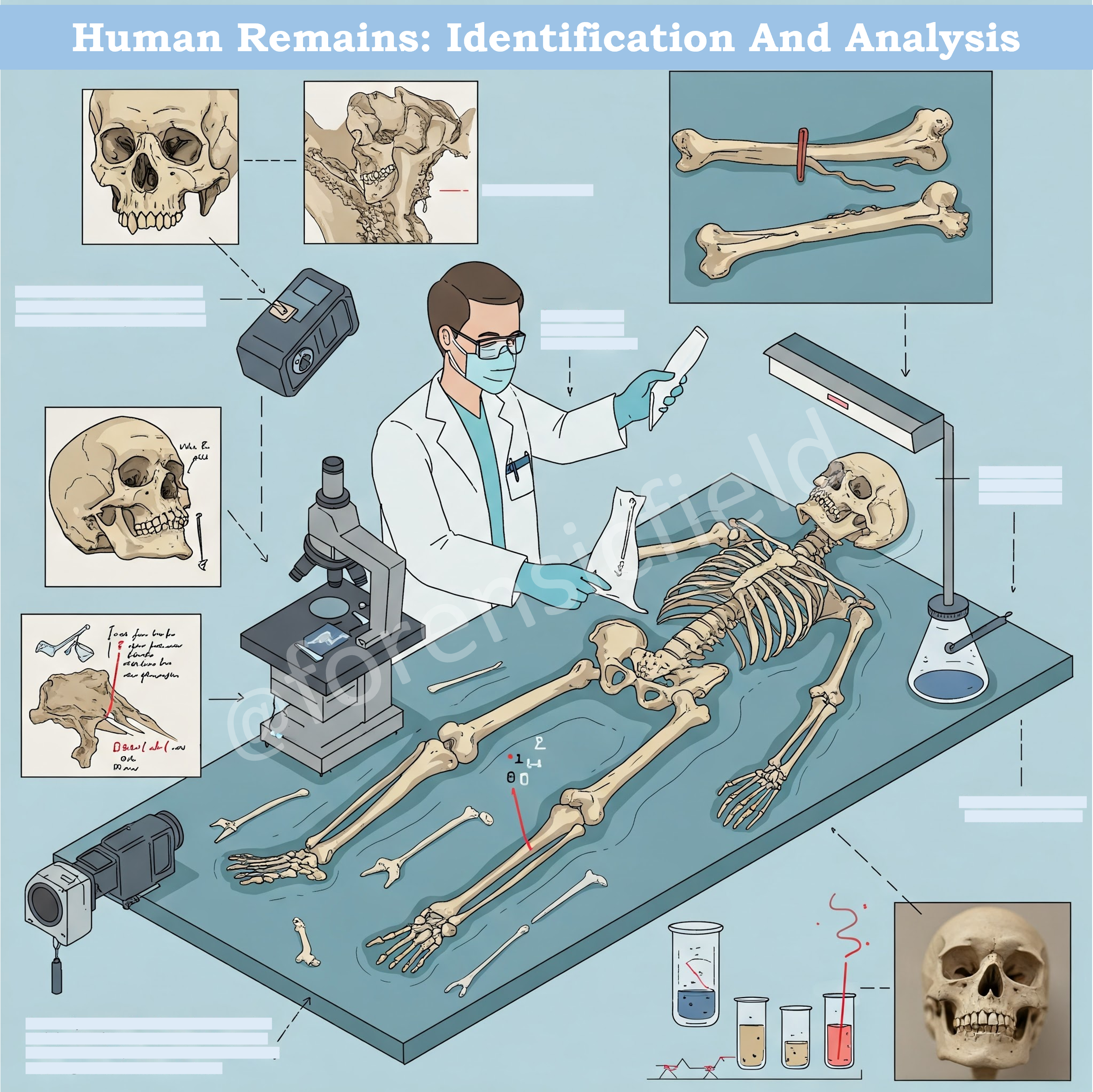 Human Remains: Identification And Analysis - Forensic's blog